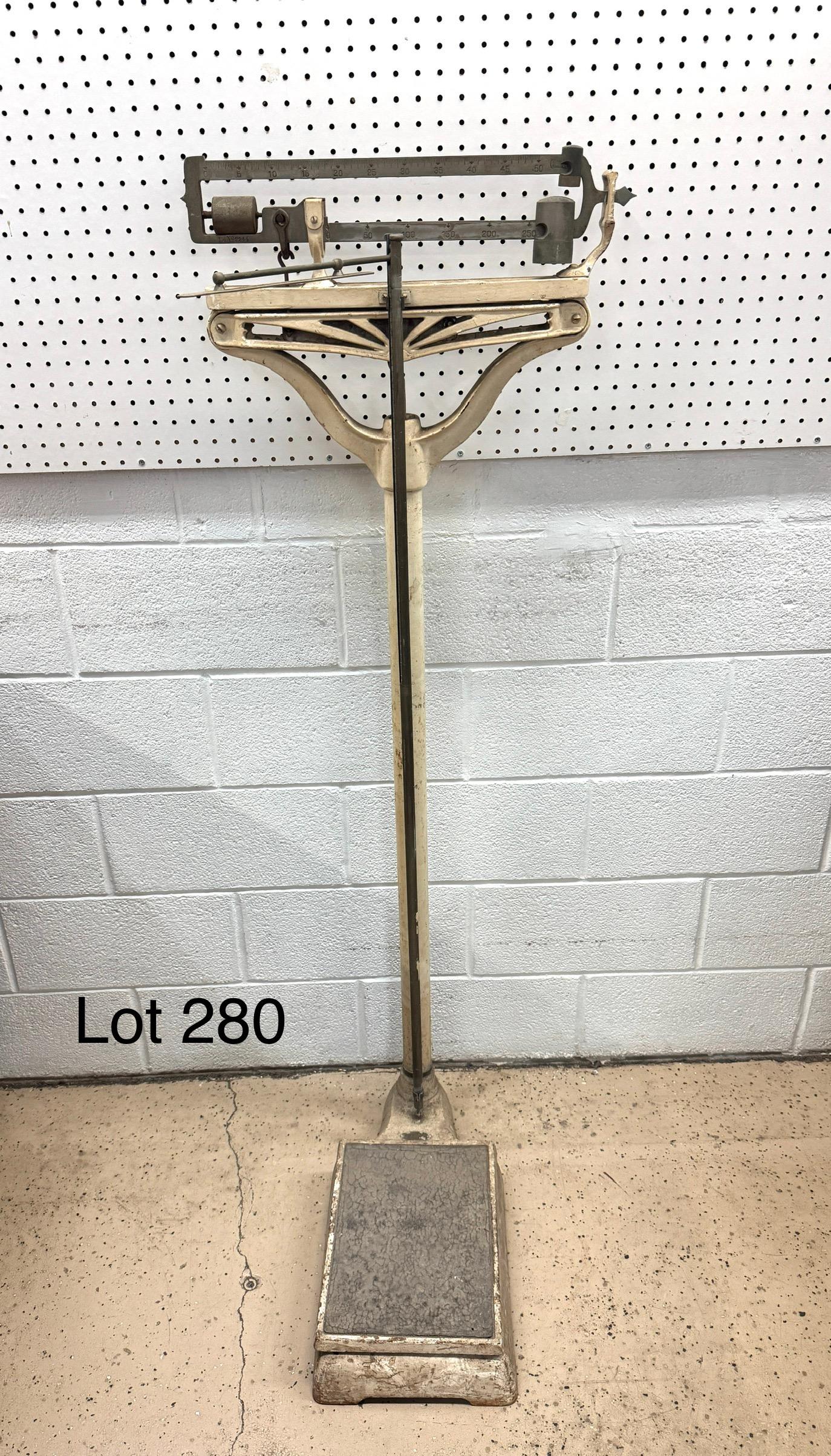 At Auction: Antique Chicago Scale Co. Doctor's Office Scale