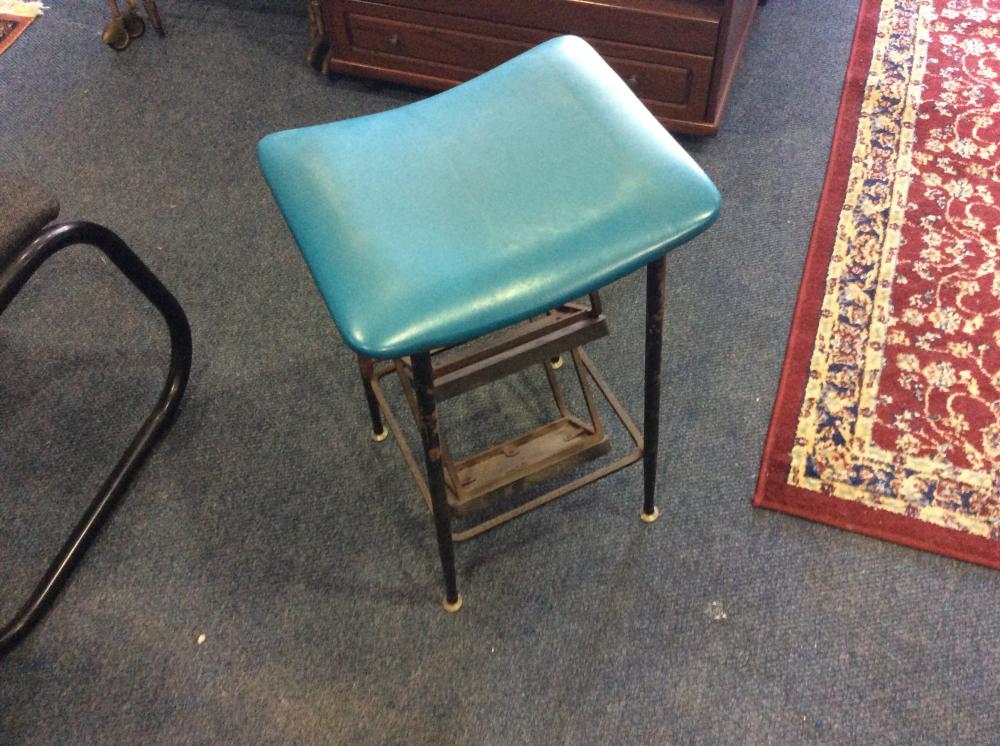 Sold Price: Retro Vintage MCM Mid-Century Atomic Modern Kitchen Step ...
