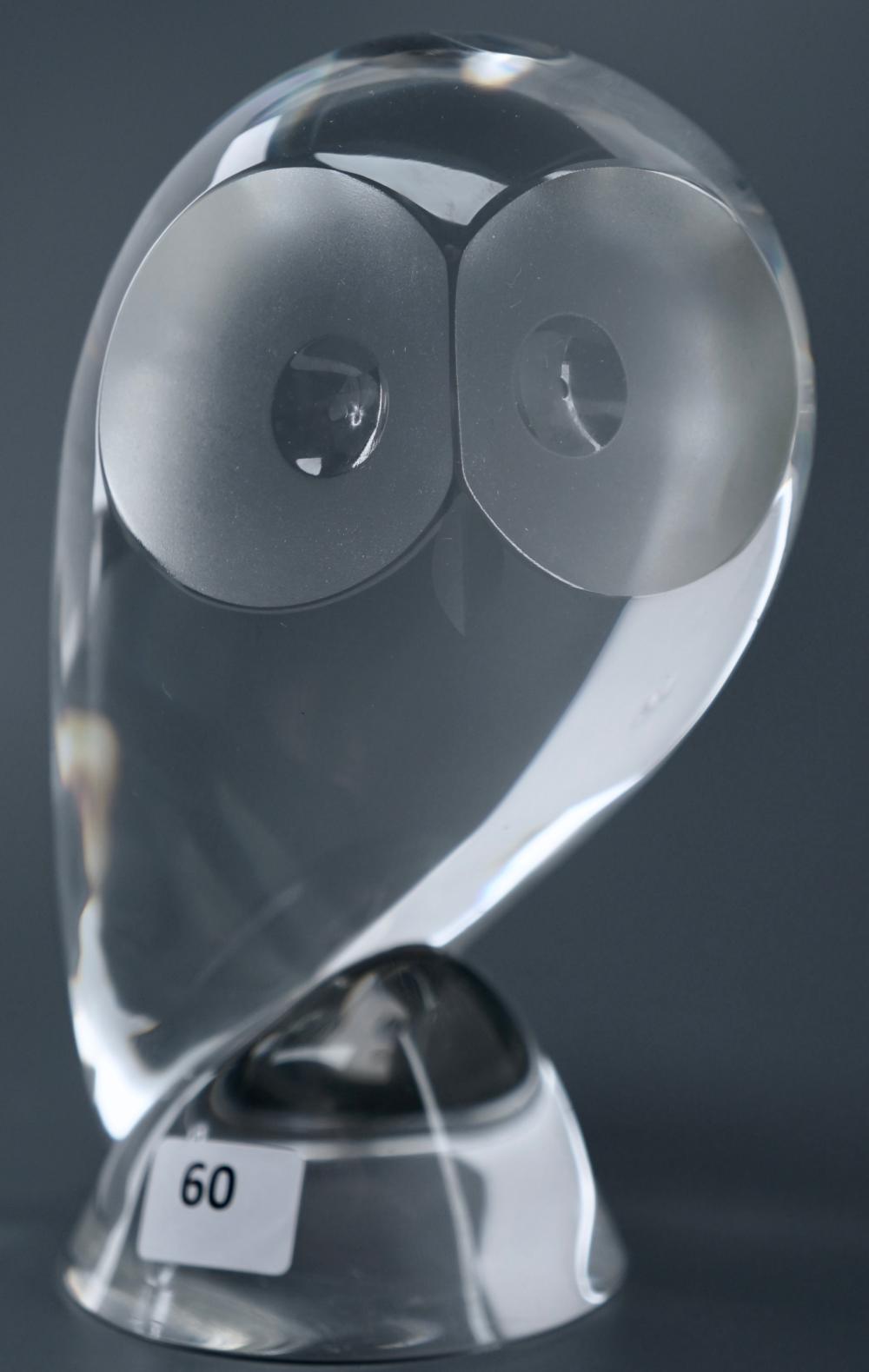 At Auction: Vintage Signed Steuben Mid Century Crystal Art Deco ...