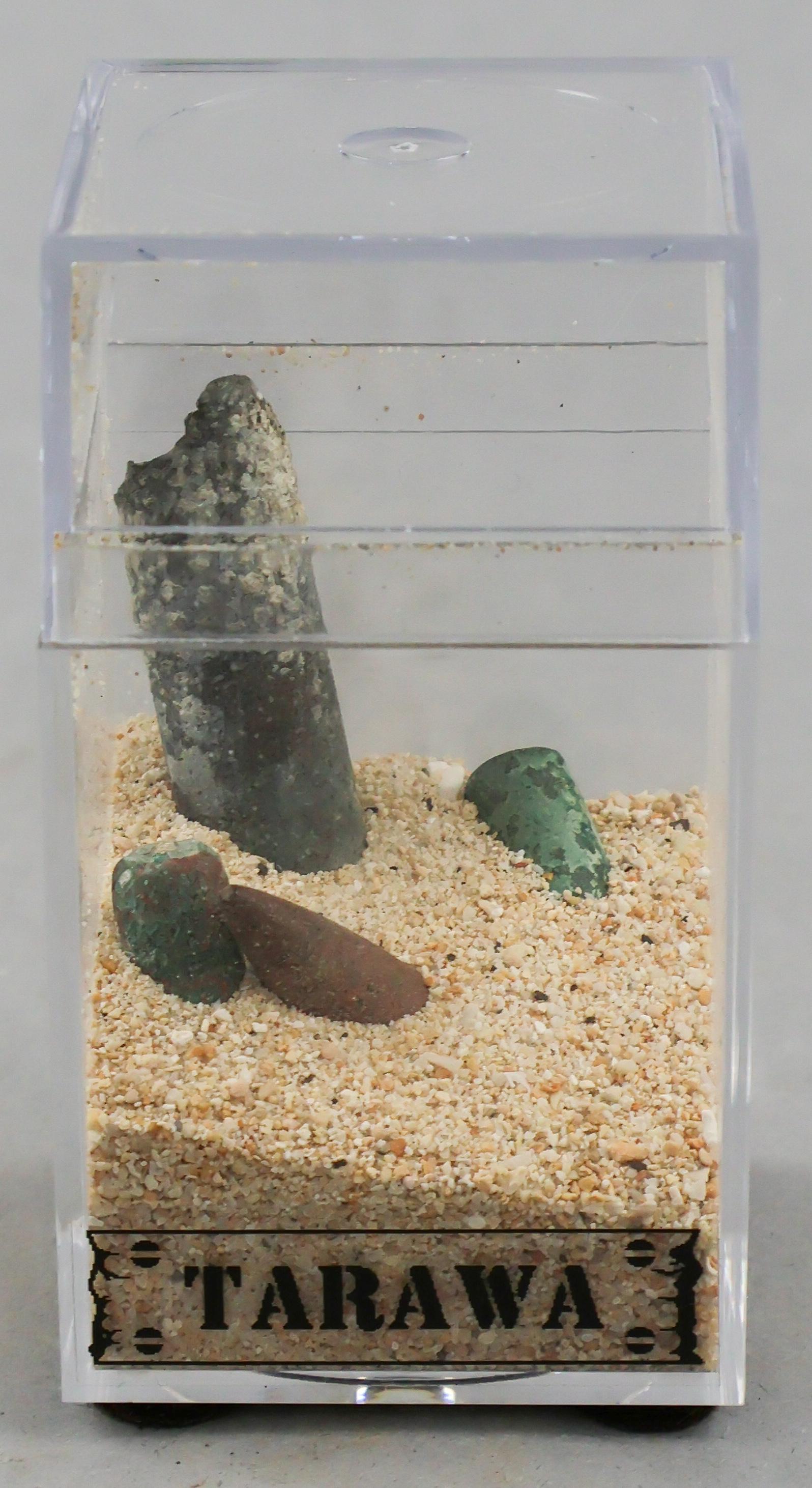 Lot - BATTLE OF TARAWA RELICS