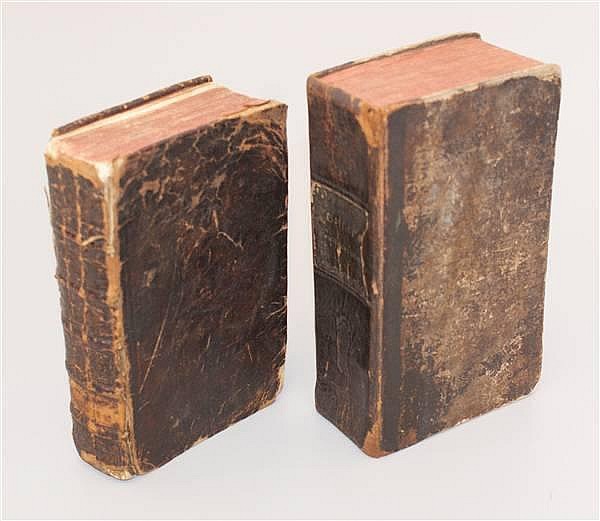 Lot - (2) EARLY GERMAN PRAYER BOOKS 1772 AND 1836