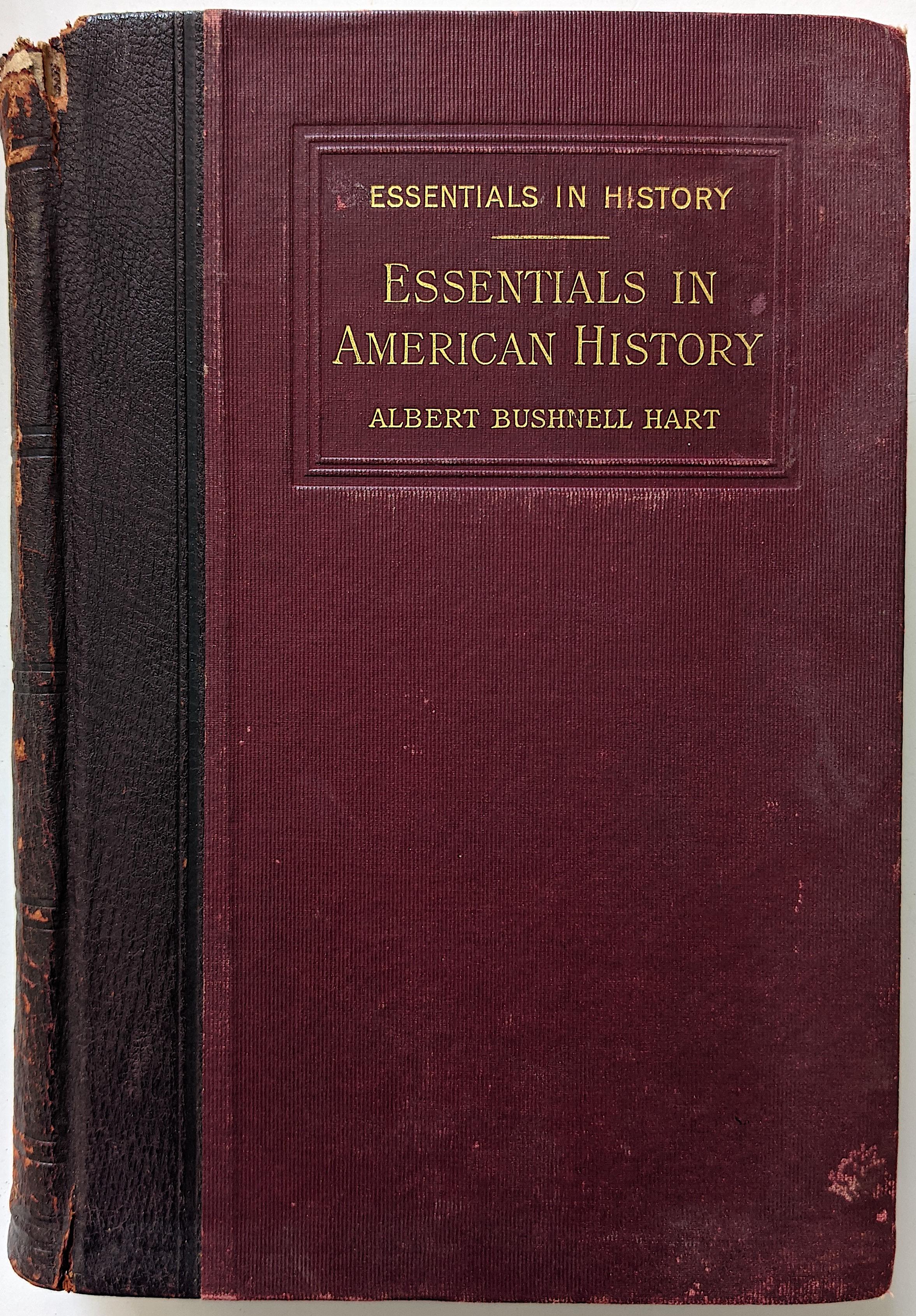Lot - Antique Book Essentials in American History, 1905