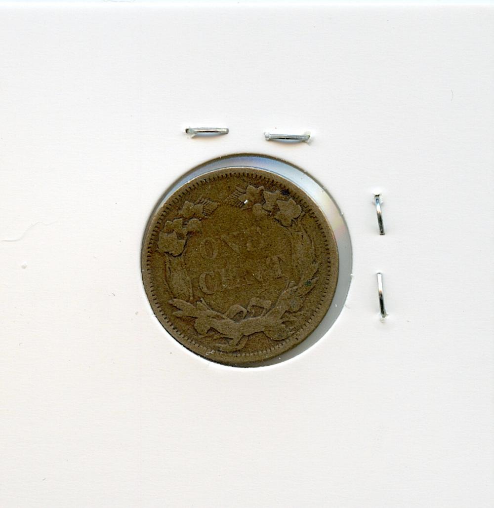 Lot - 1858 US Coin US Eagle Penny Nickel Collectors