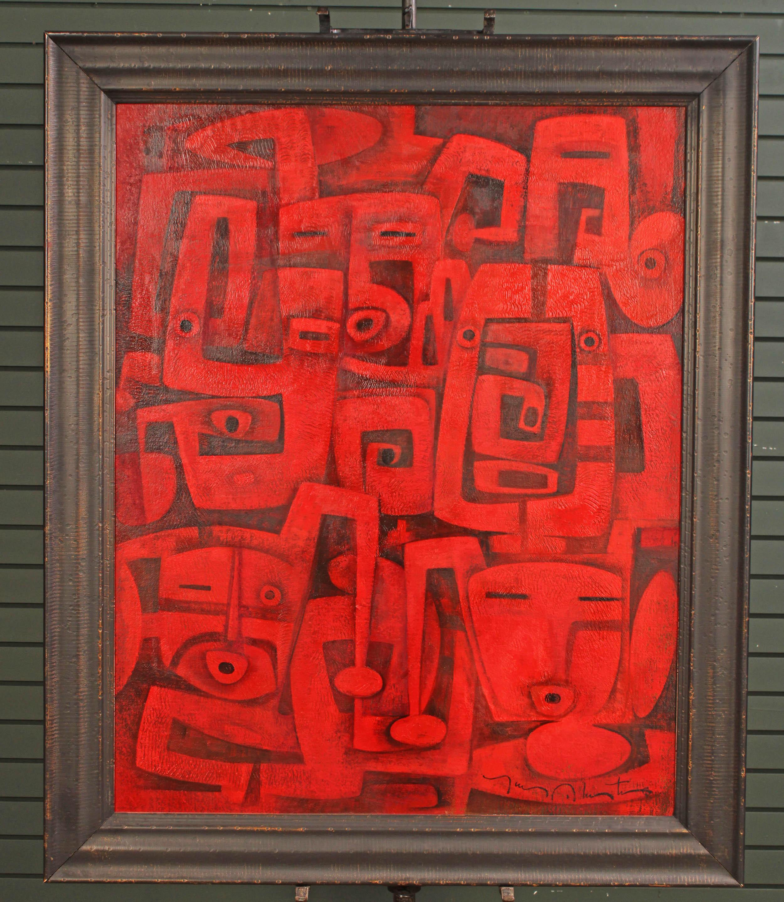 At Auction: Tony Abeyta, TONY ABEYTA, RED SINGING CLOWNS