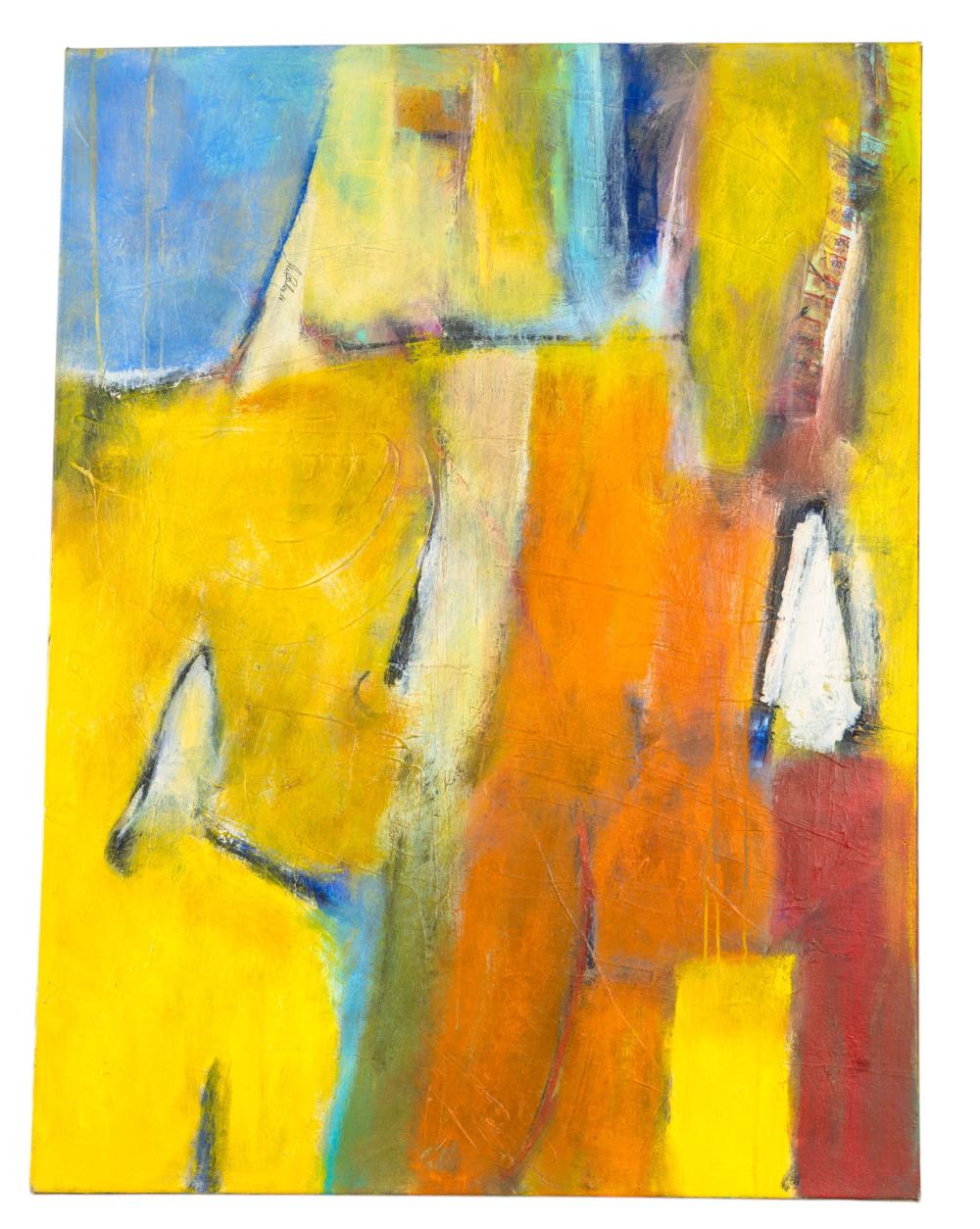 At Auction: Ed Becker (1963-) Acrylic on Canvas
