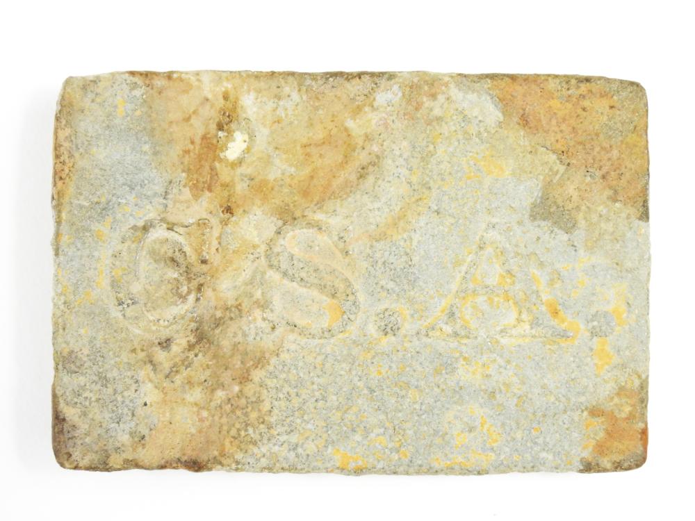At Auction: Confederate Noble Brothers Pewter CSA Belt Plate