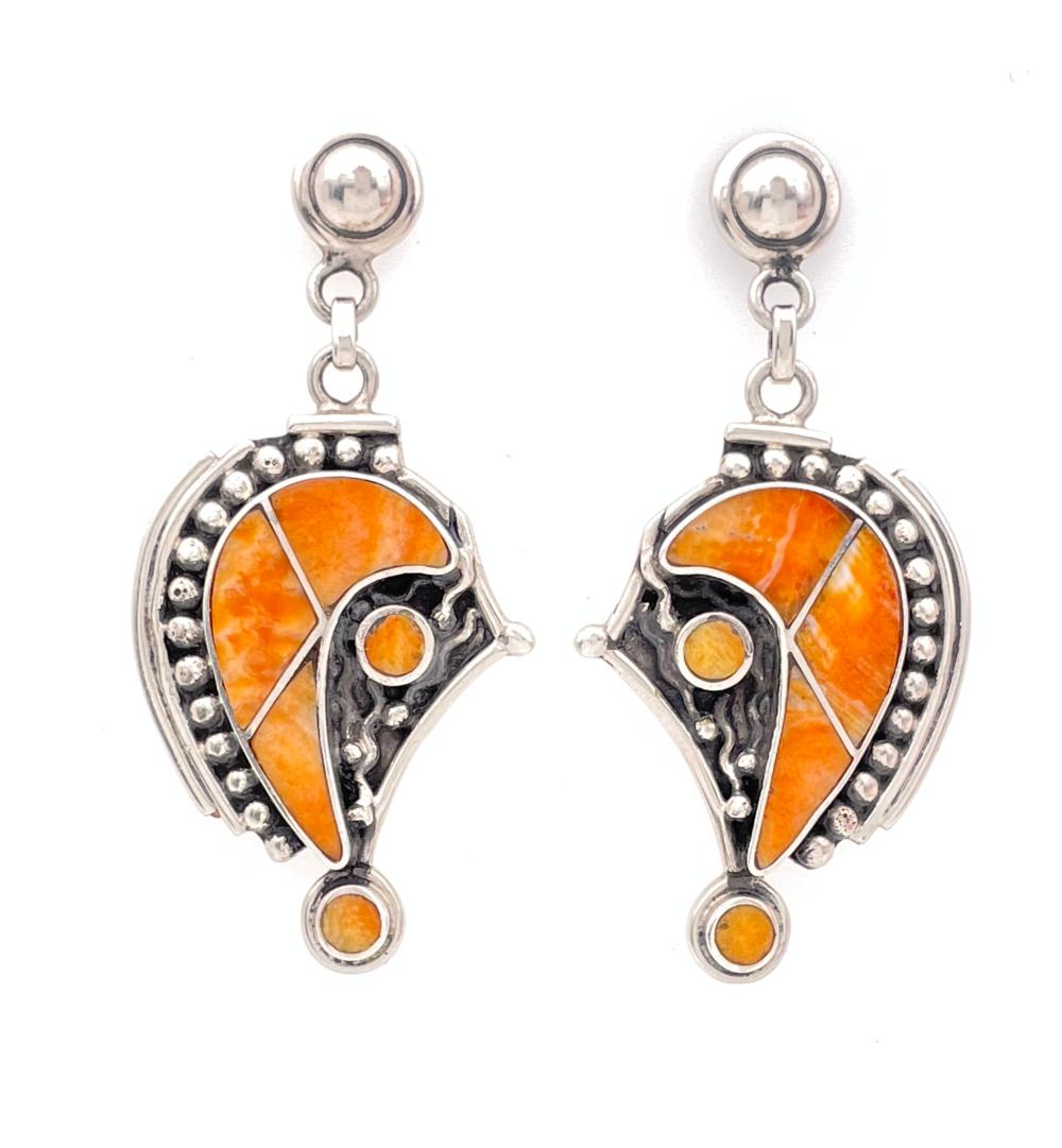 Lot - VICTOR YURIVILCA SOUTHWESTERN STERLING SILVER SPINY OYSTER ...