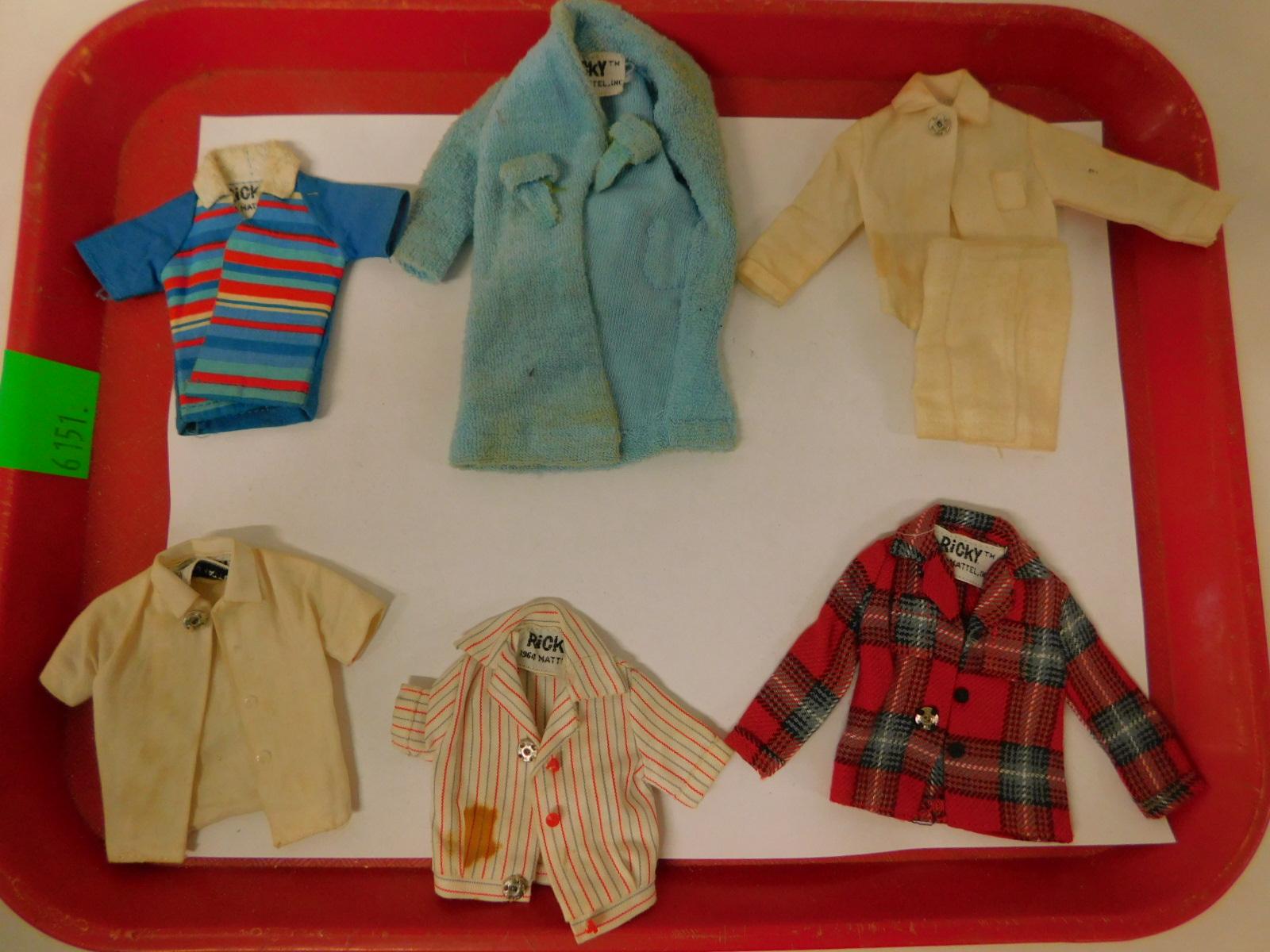 Lot - 1964 Ricky Doll w/ Original Clothes