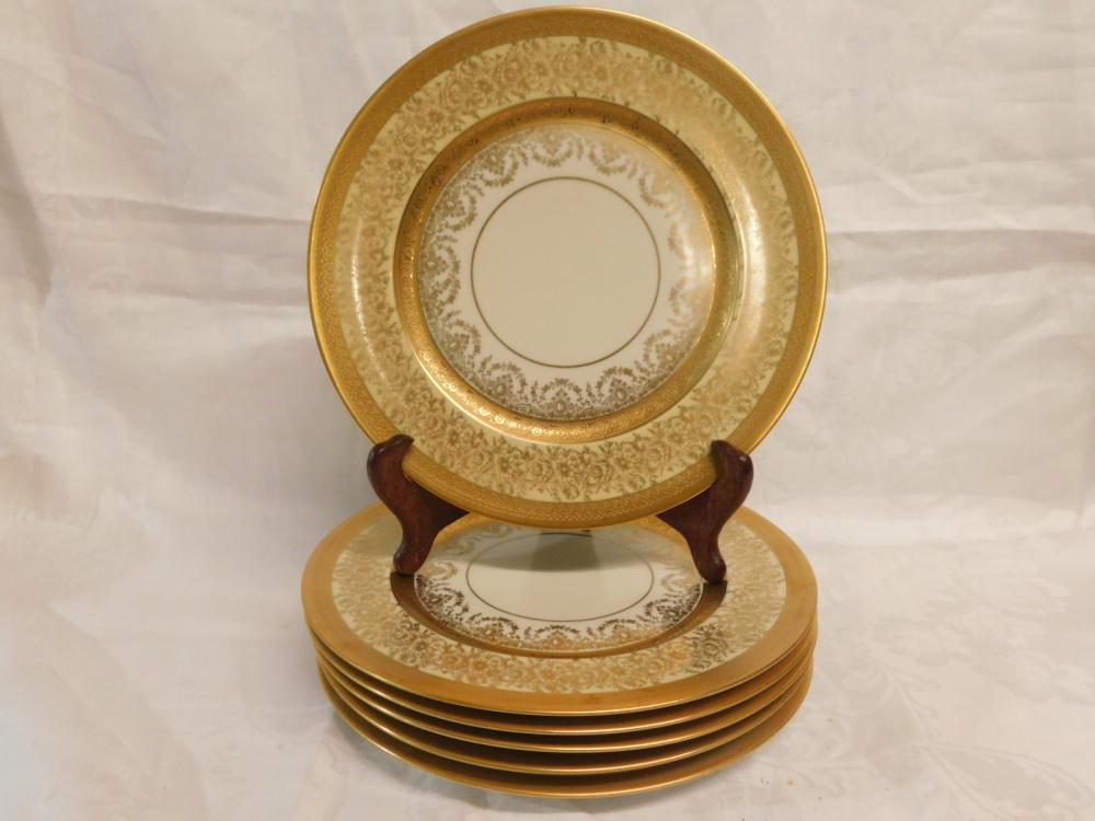 Lot - 6 Bavarian Service Plates