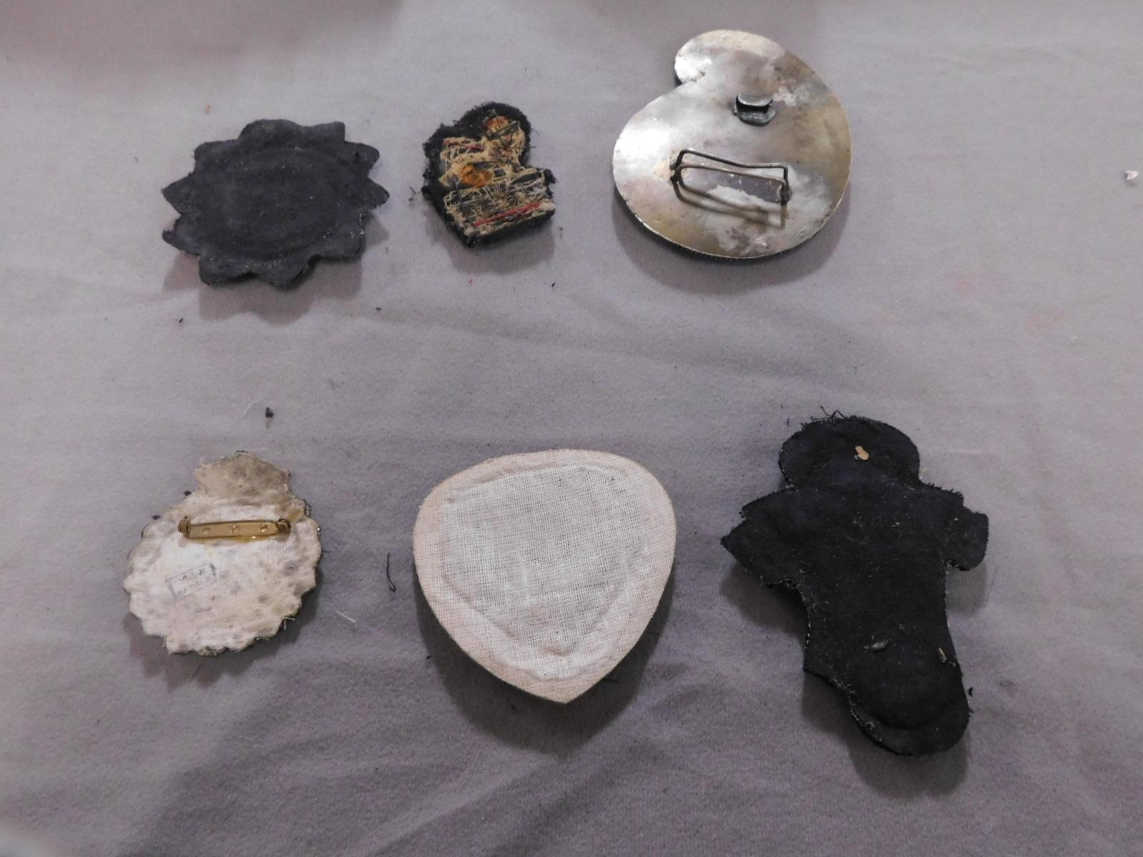 Lot - Belt Buckle & Patches