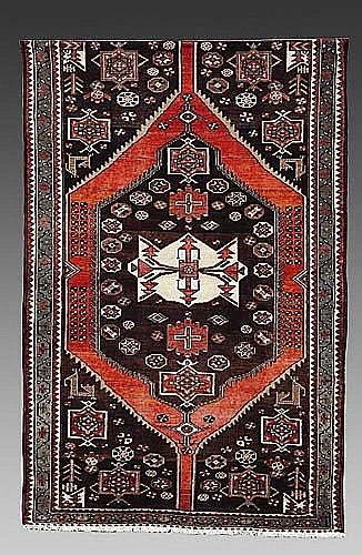 Lot - Old Persian Shahsavan carpet
