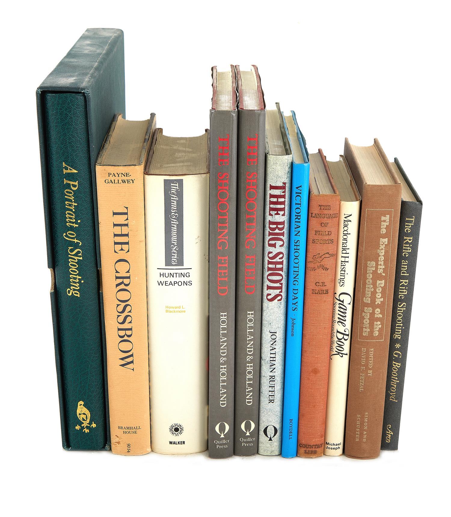 Lot - Sporting Books: History of Hunting & Hunting Weapons (11vls)