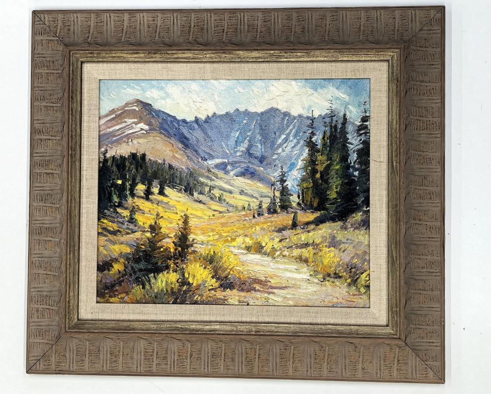 At Auction: Mayflower Basin By Artist Don Sahli with Certificate