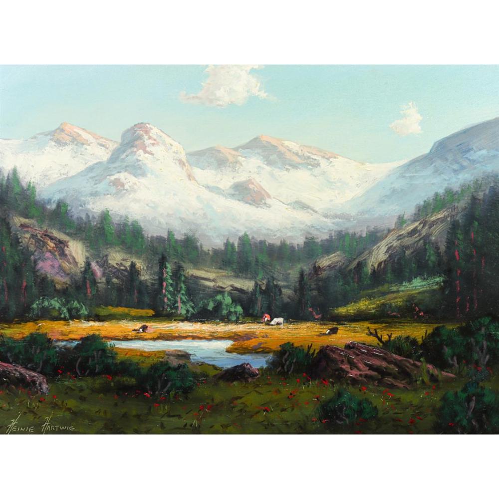 Heinie Hartwig Paintings & Artwork for Sale | Heinie Hartwig Art Value ...