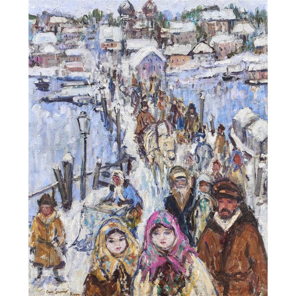 Leon Gaspard Paintings & Artwork for Sale | Leon Gaspard Art Value ...