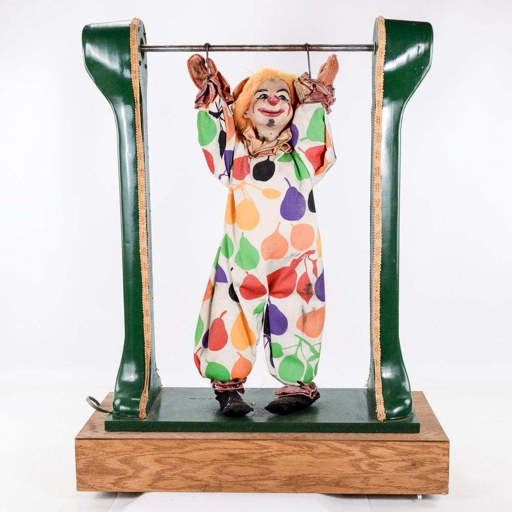 Sold Price: Vintage Electric Animated Clown Display - November 5, 0122 ...