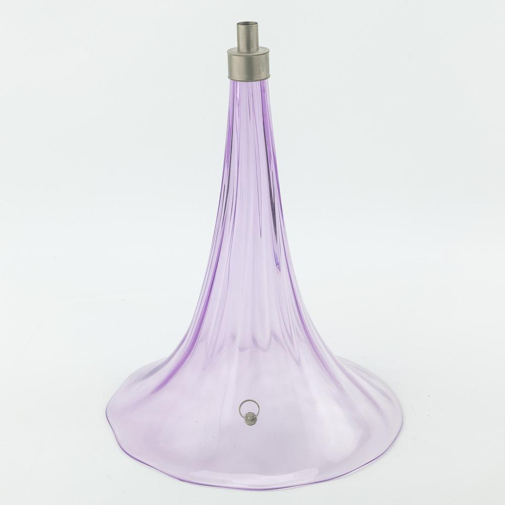 Sold Price: Cylinder Phonograph Violet Glass Horn - March 6, 0123 10:00 ...