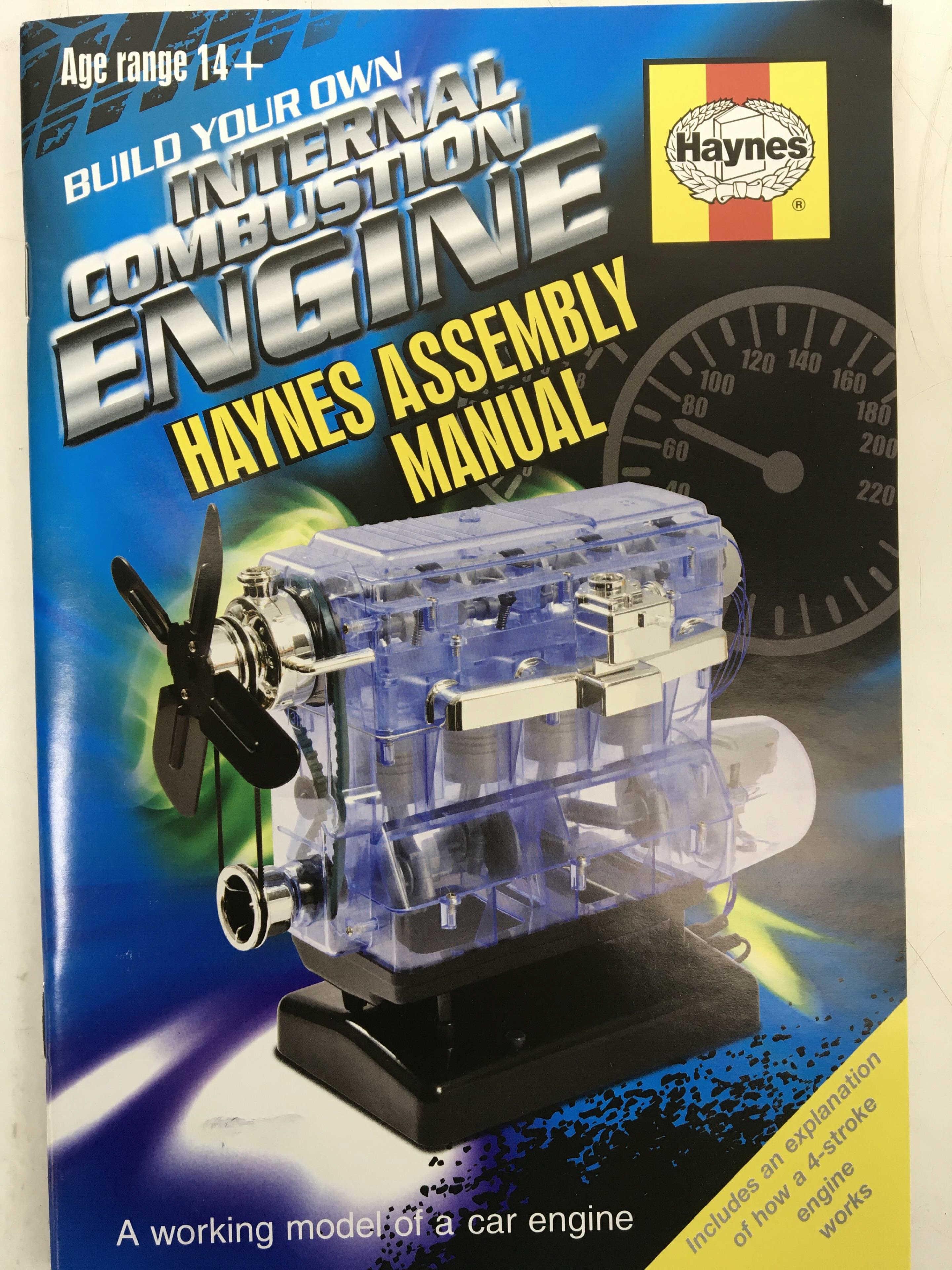Lot - Haynes 4 Cylinder Engine w/ Ignition Sound