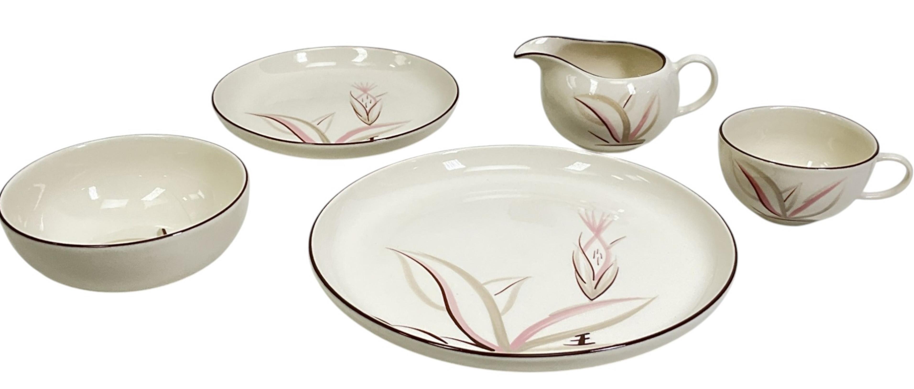 Lot - (74) Winfield Dragon Flower Porcelain China Set