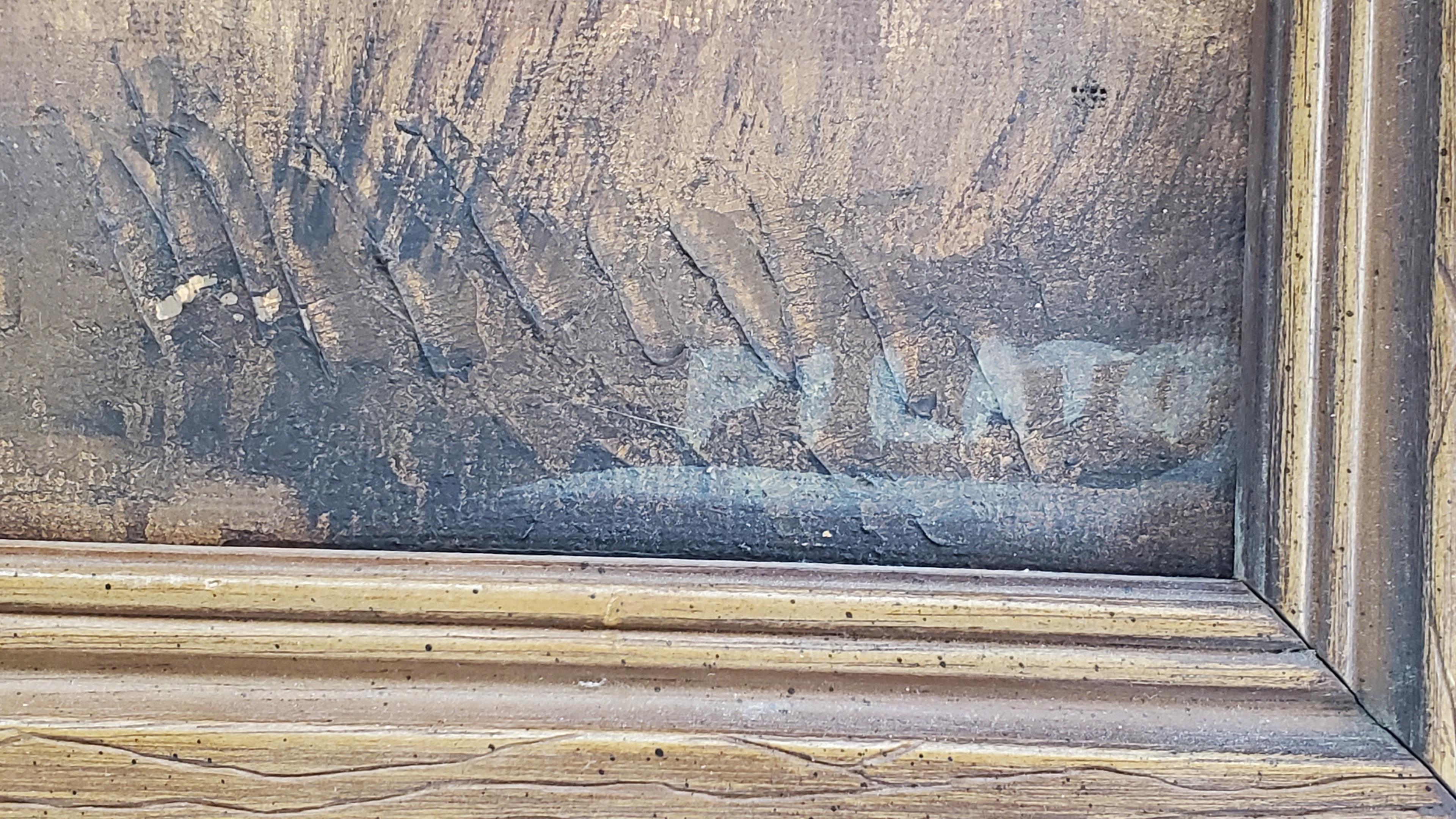 Lot - After J. E. Fraser, Pilato Signed Oil On Canvas