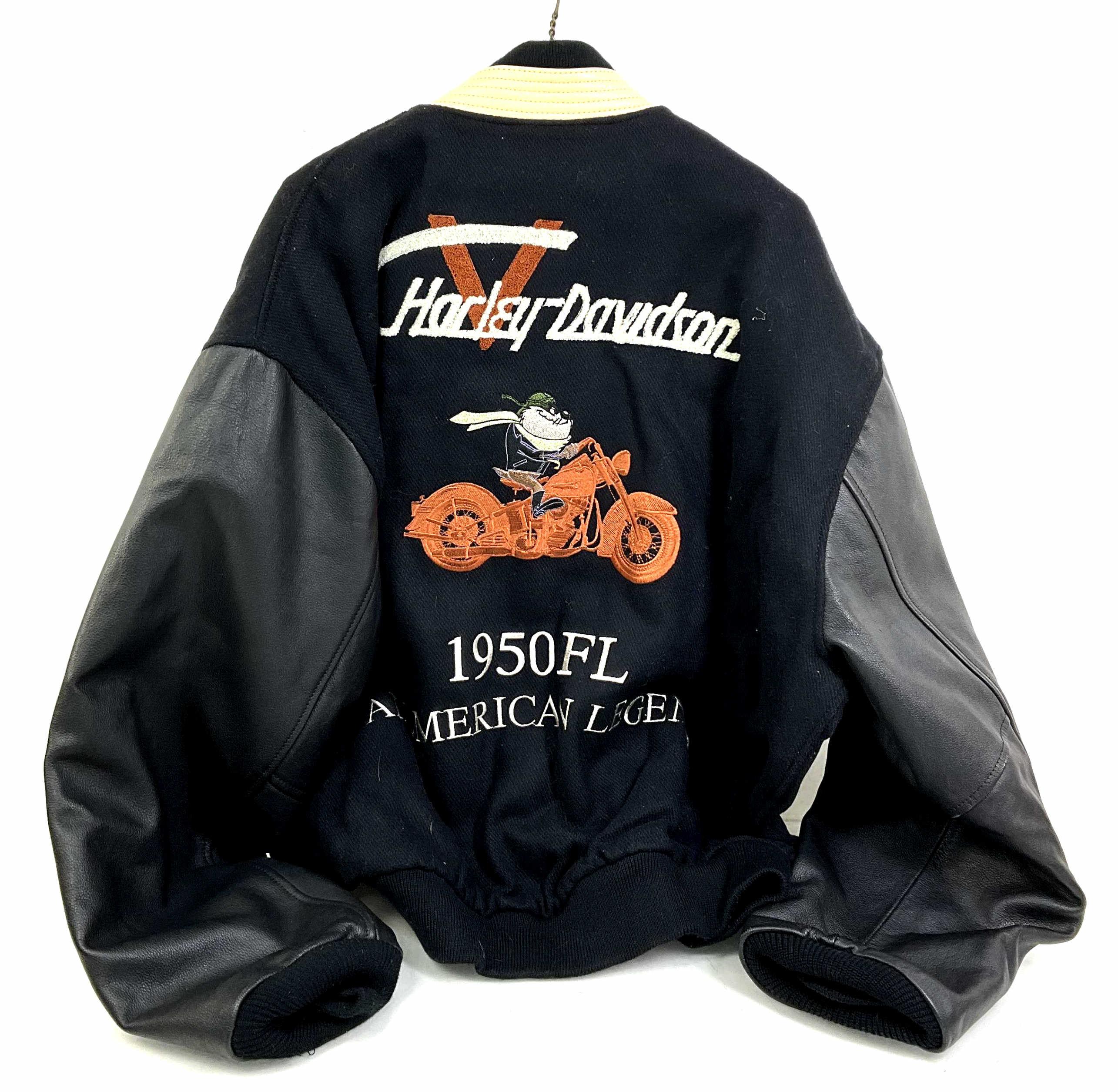 Lot - Harley Davidson Warner Bros Studio Taz Jacket