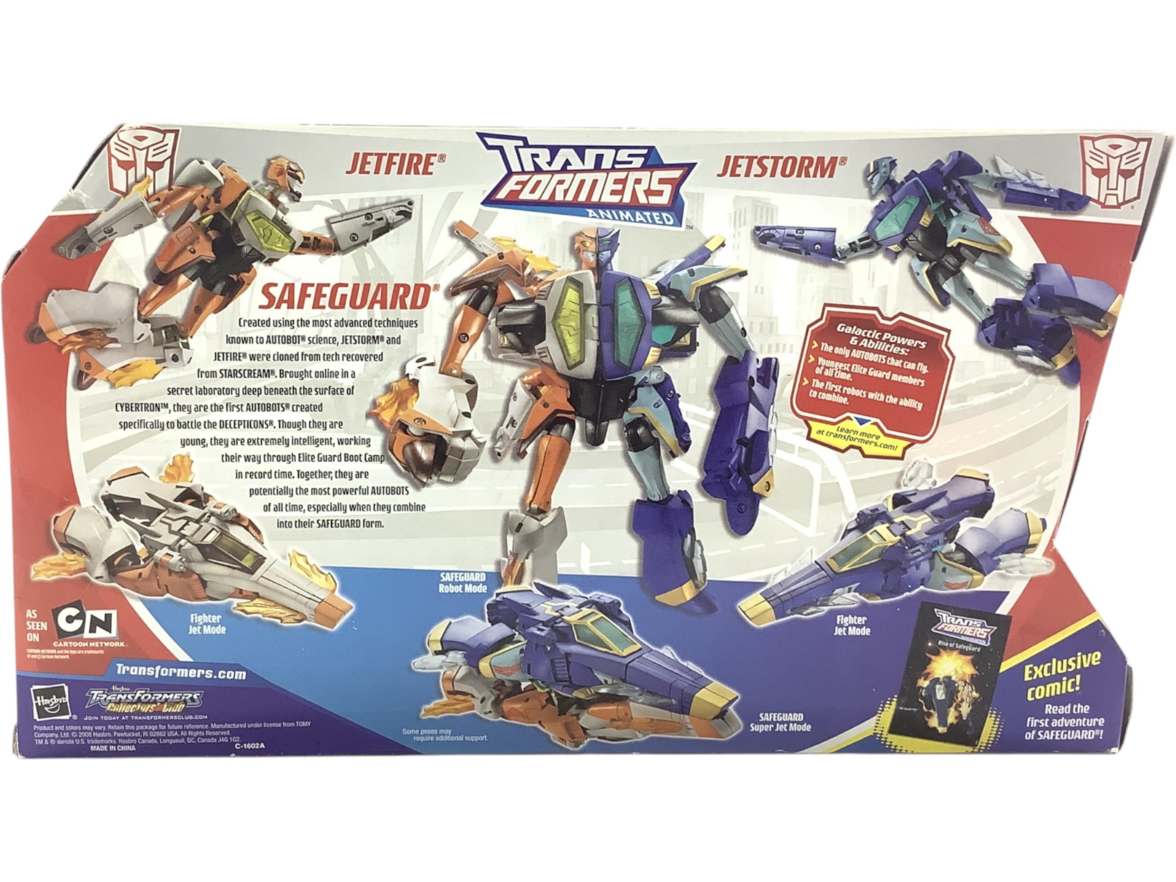 Lot - 2008 Takara Transformers Animated Figures