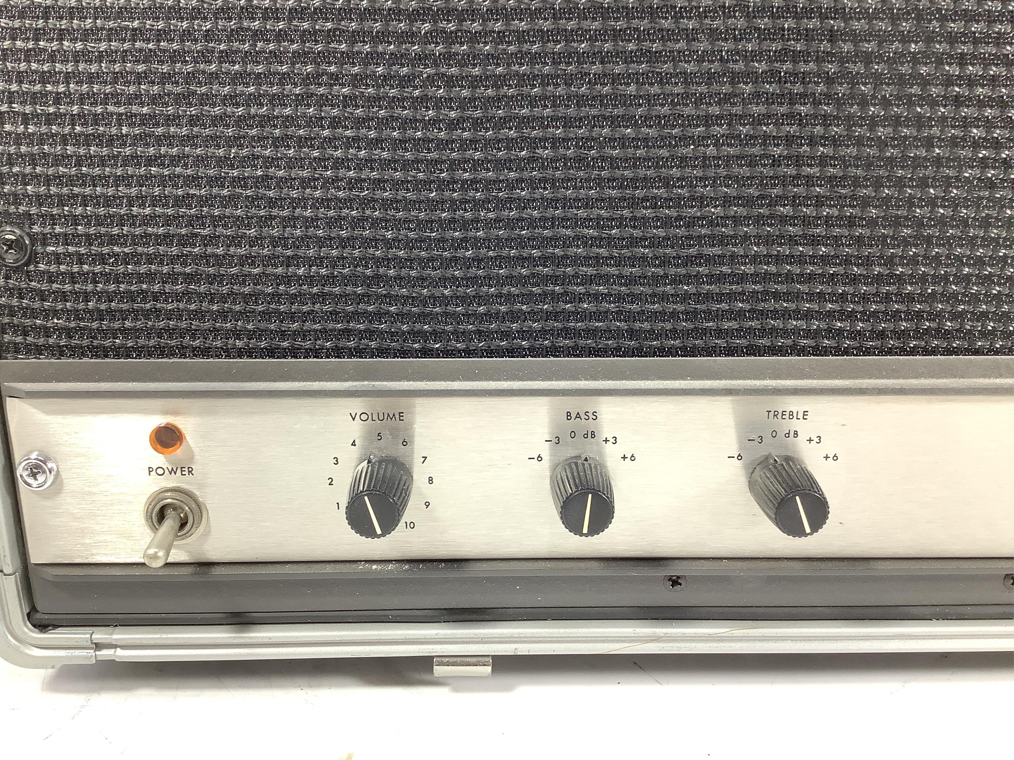 Lot - Vintage Ampex AA-620 Portable Amplifier/ Speaker