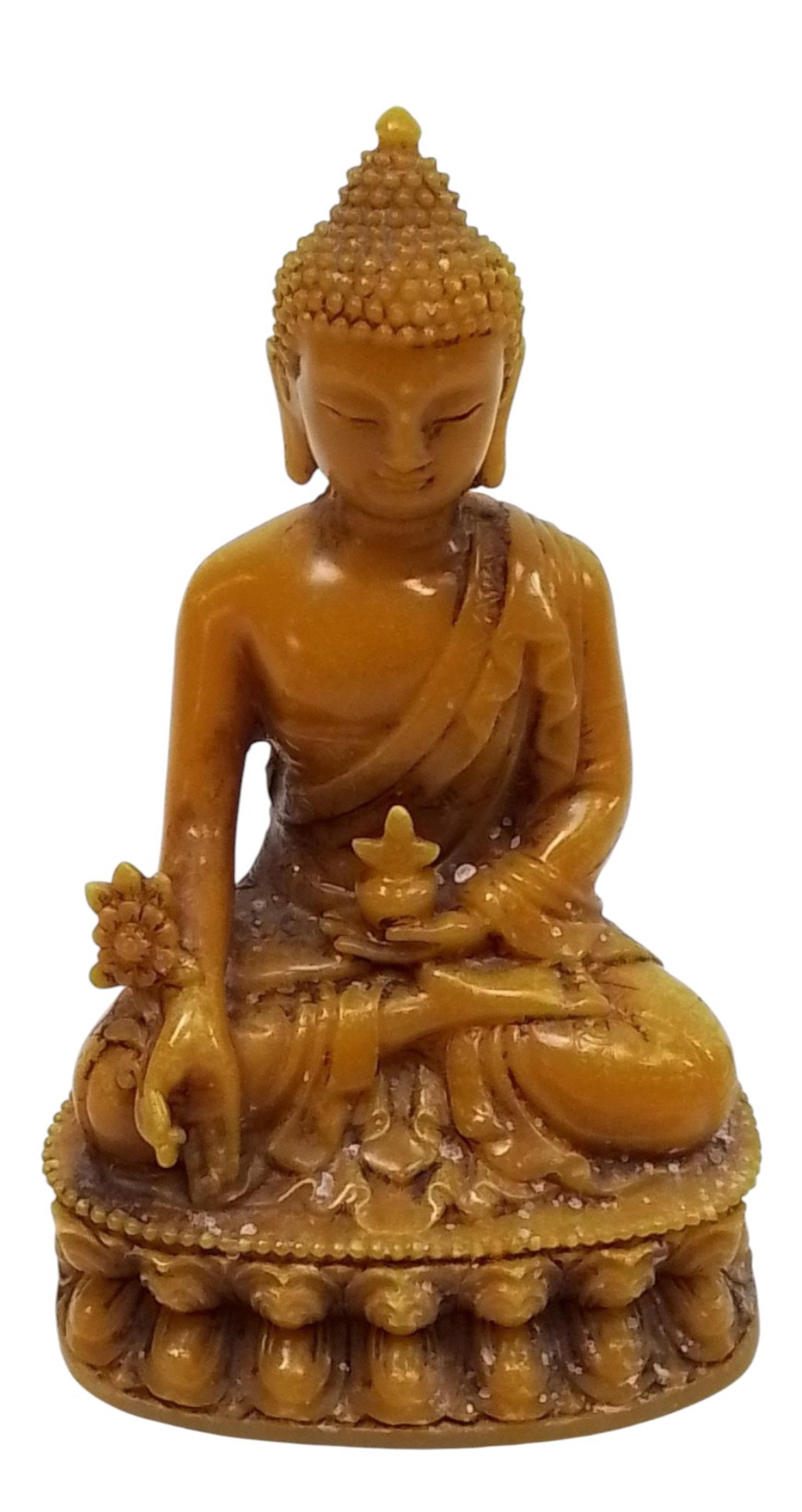 Lot - Chinese Carved Shoushan Soapstone Buddha