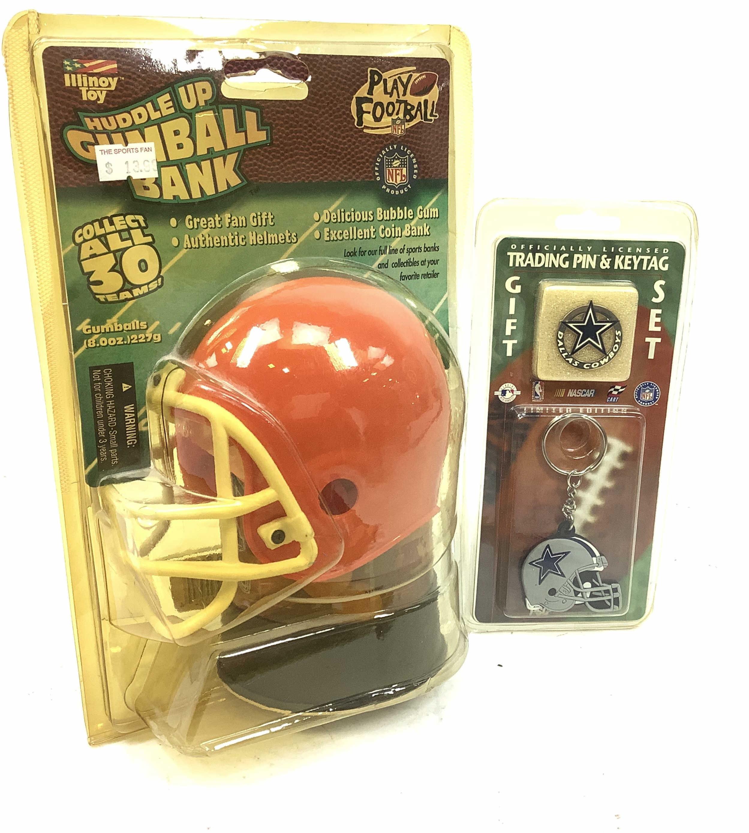 Lot - Assorted NFL Memorabilia