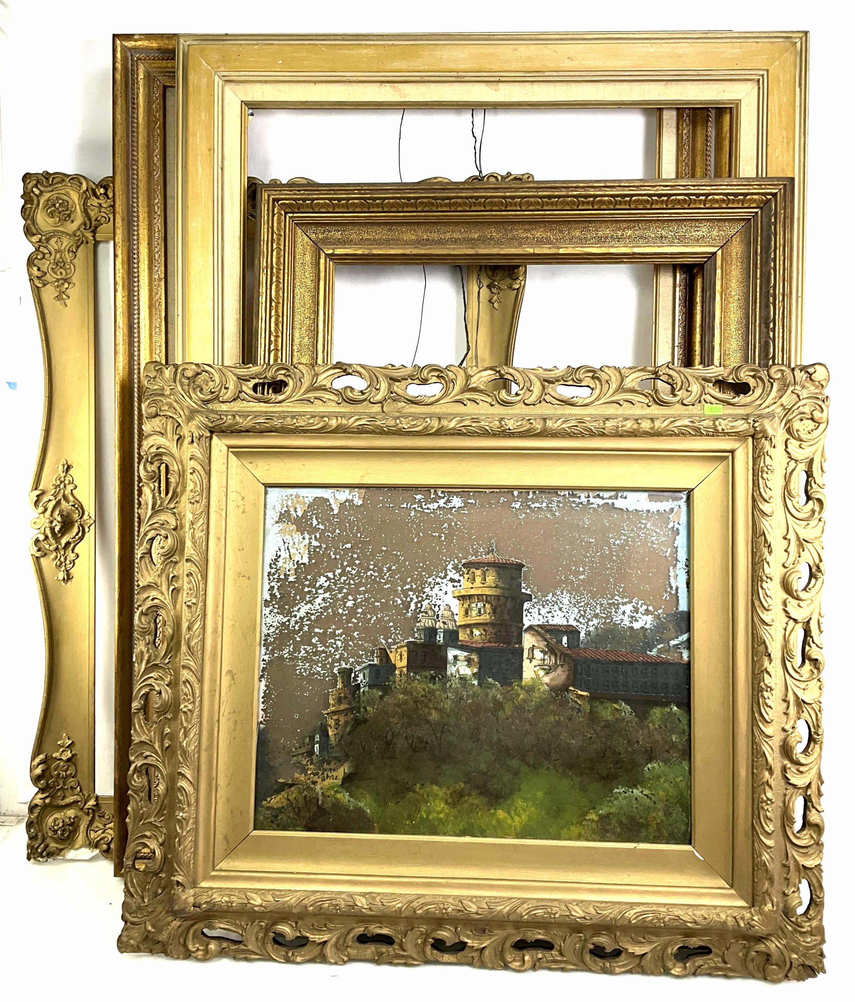 Lot - Assorted Traditional Gold Gilt Style Frames