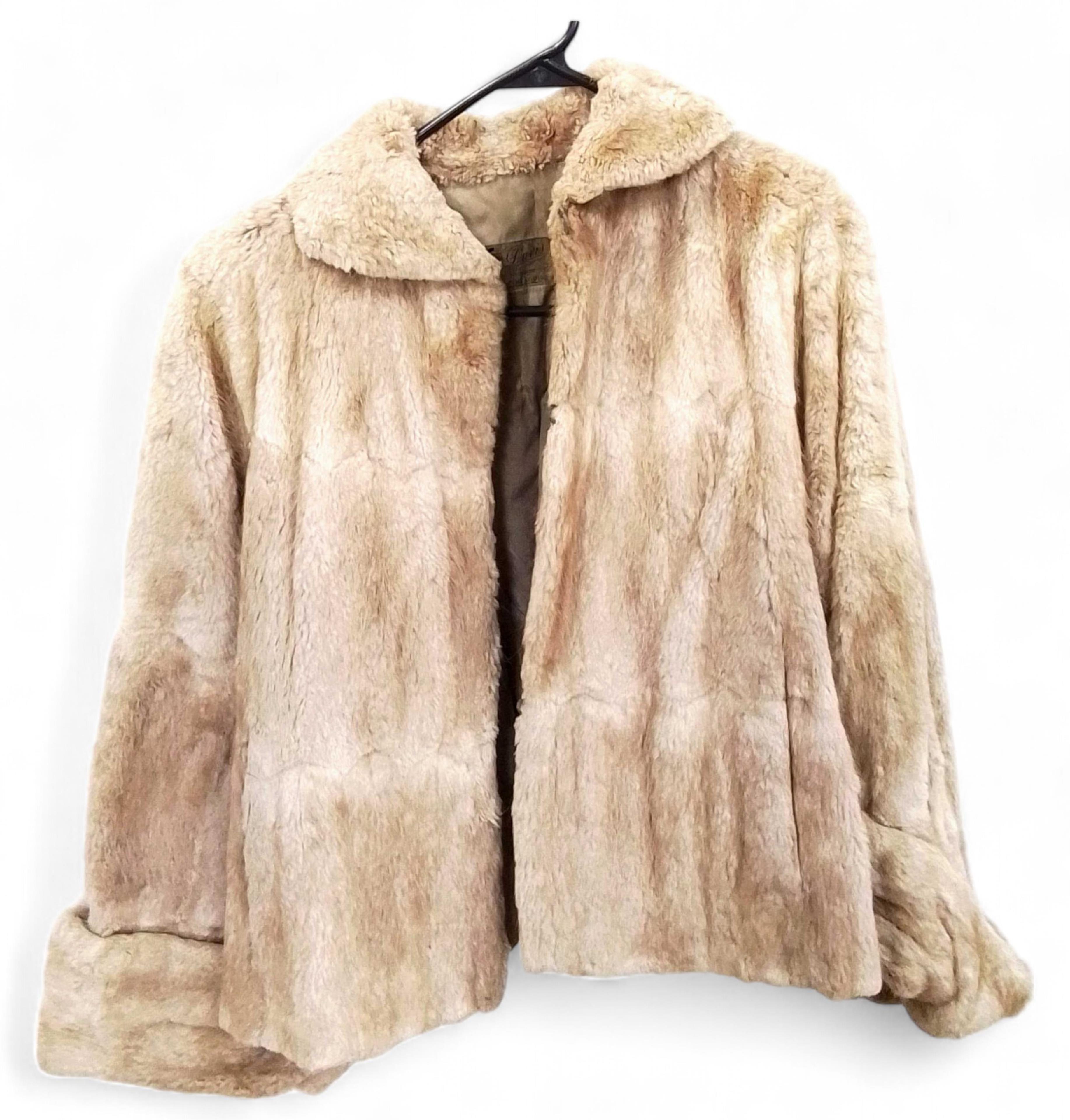 Lot - D.Davis Furriner Tan Fur Jacket