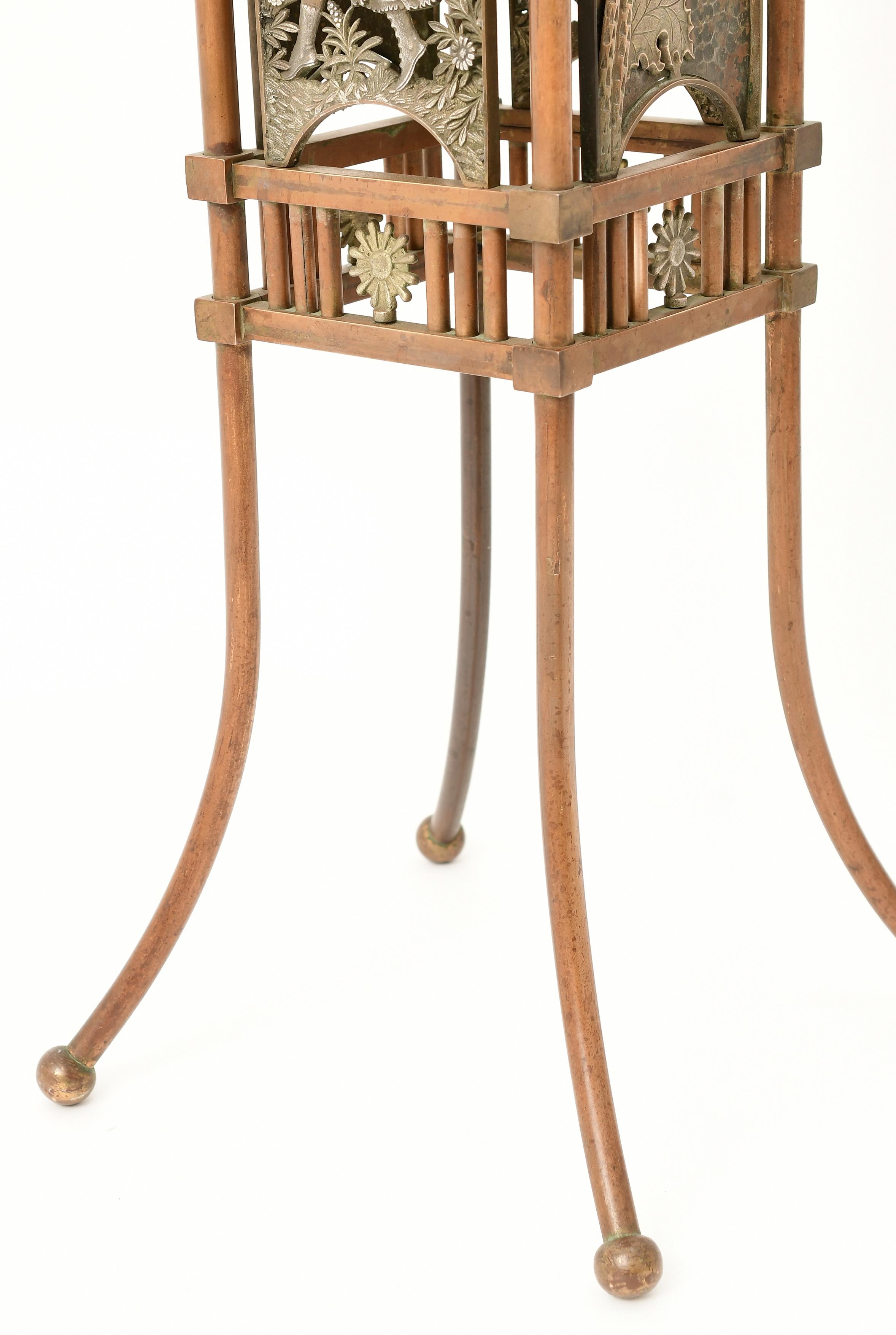 Lot - Charles Parker Company Aesthetic Movement Plant Stand