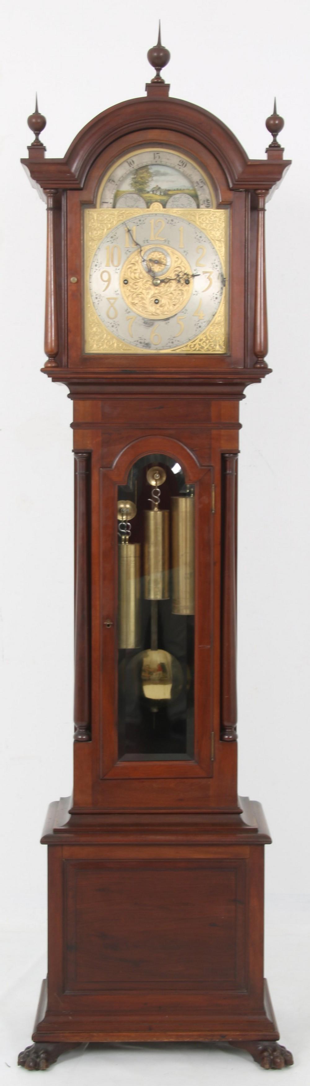 Lot - J.J. Elliott, London, Tall Case Clock