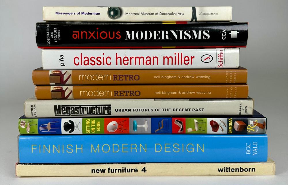 At Auction: MID-CENTURY MODERN DESIGN BOOKS