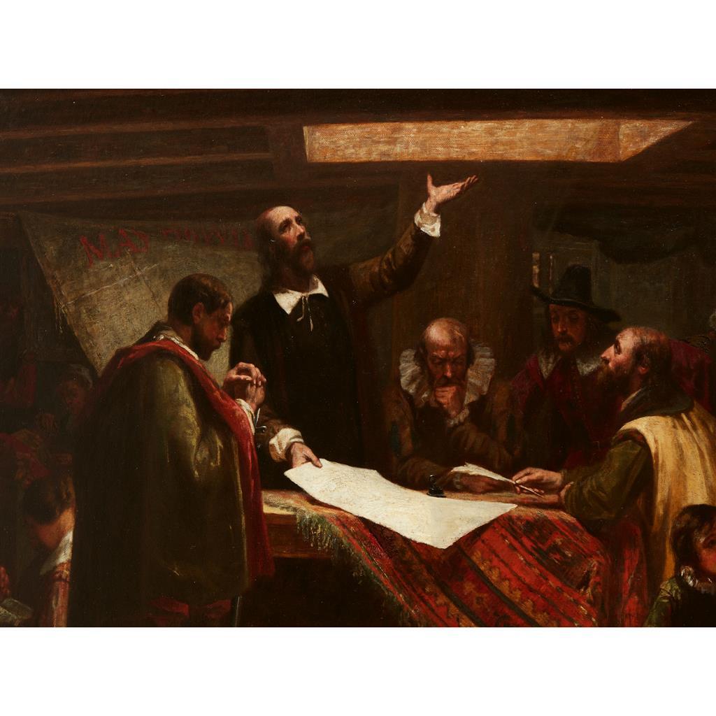 Sold Price: Edwin White (American, 1817–1877), , The Signing of the ...
