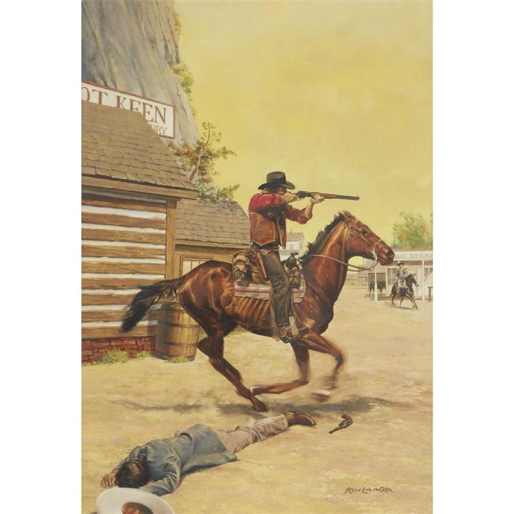 Ken Laager Artwork for Sale at Online Auction | Ken Laager Biography & Info