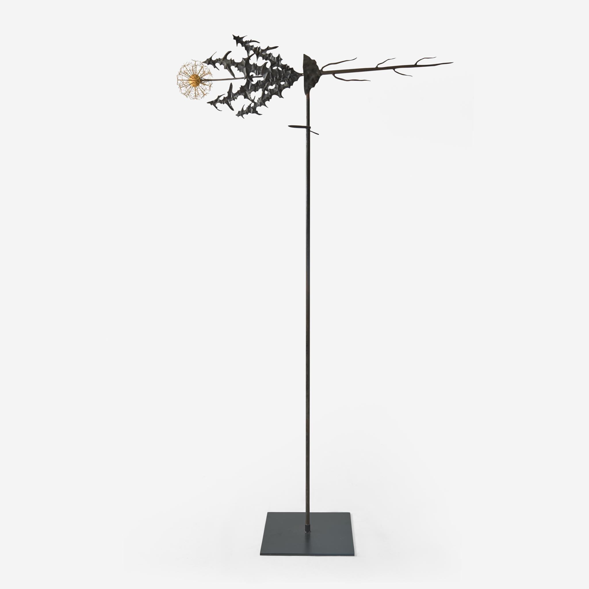 Sold Price: Garry Griffin (American, b. 1945) Gilt and Wrought Iron ...