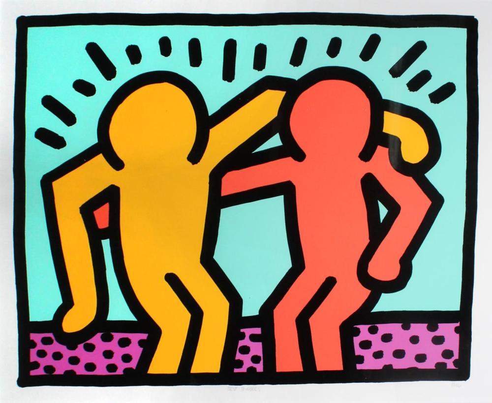 Sold Price: Keith Haring - Best Buddies - June 5, 0120 12:00 PM EDT