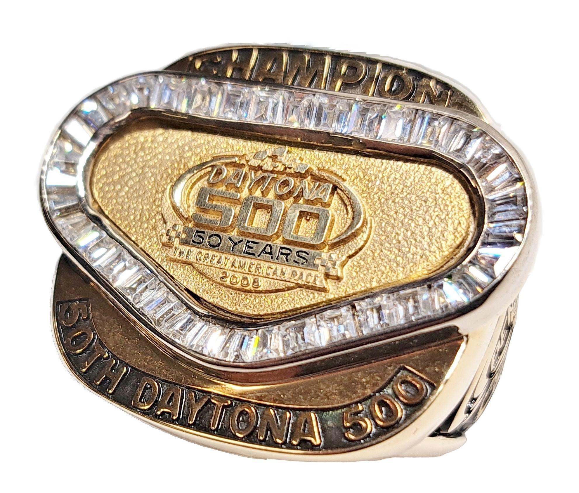 At Auction: 2008 Daytona 500 Championship Race Car 10K Gold Heavy ...