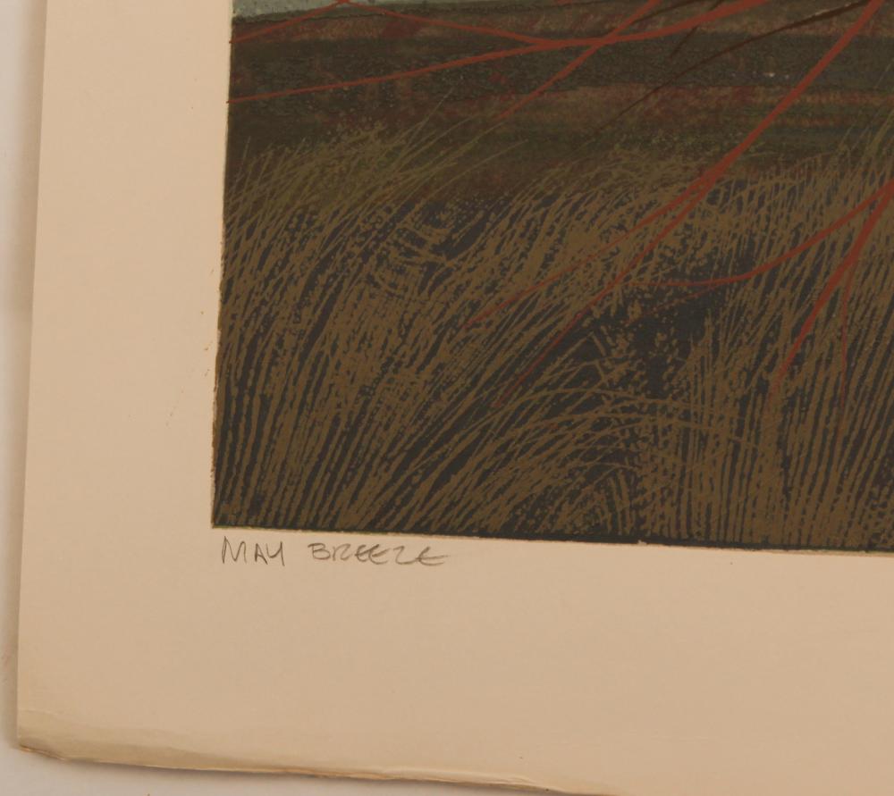 Bid Now: Robert Burkert (American, B. 1930) May Breeze - Invalid date EDT