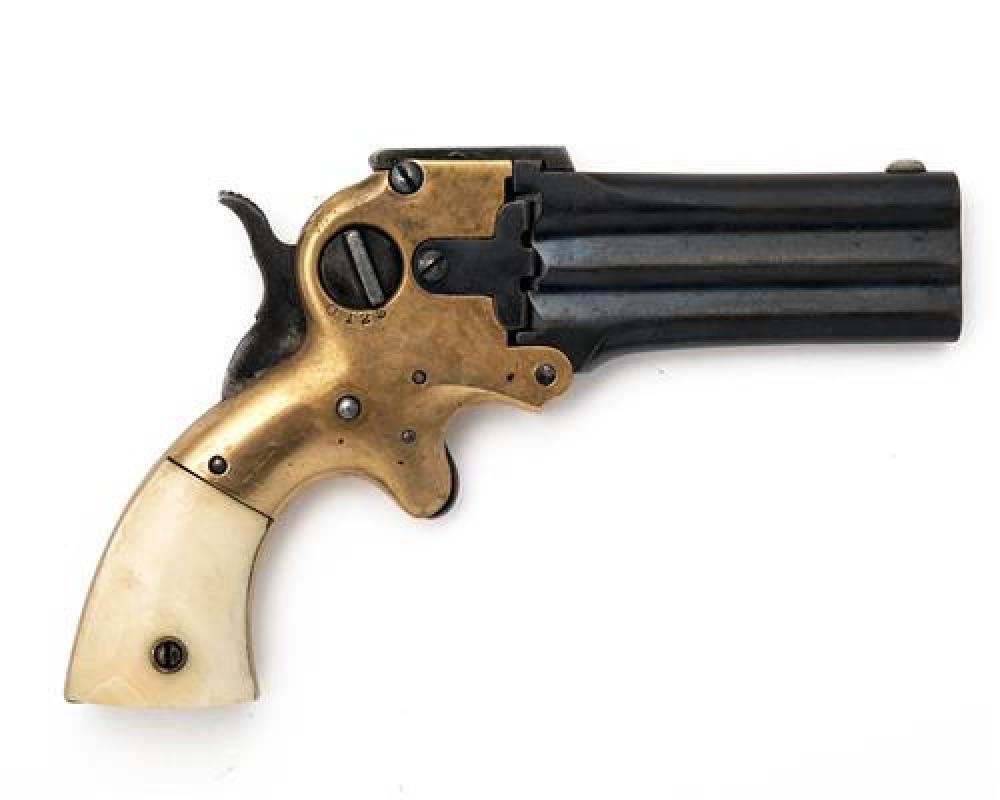 Sold at Auction: MARSTON, USA A .32 RIMFIRE THREE-SHOT PISTOL, MODEL ...