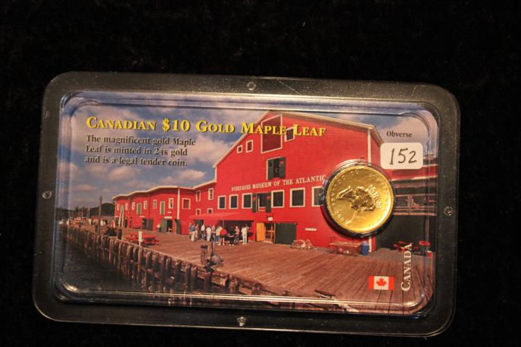 Lot - 2003 Canadian $10 Gold Maple Leaf