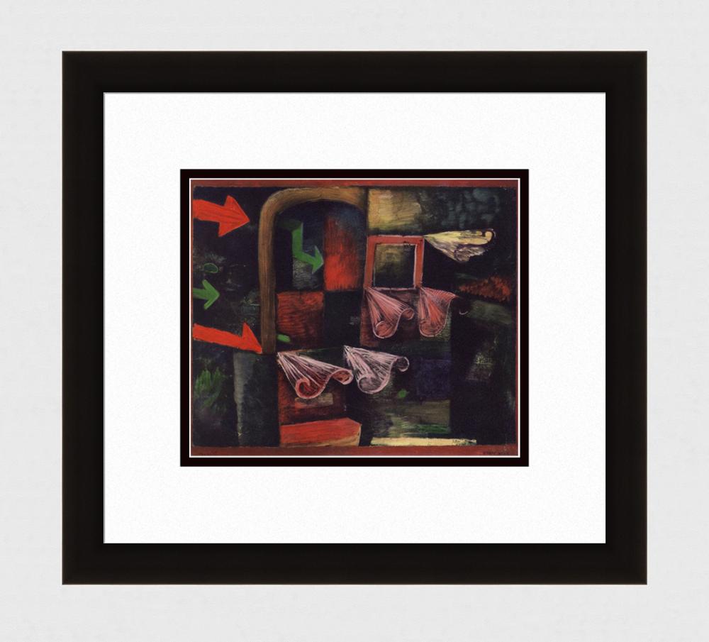 Sold at Auction: Paul Klee, 1946 Paul Klee Vintage Color Print "Fire ...