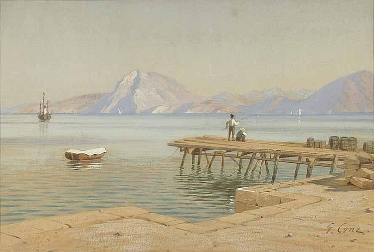 Gustav Conz Artwork for Sale at Online Auction | Gustav Conz Biography ...