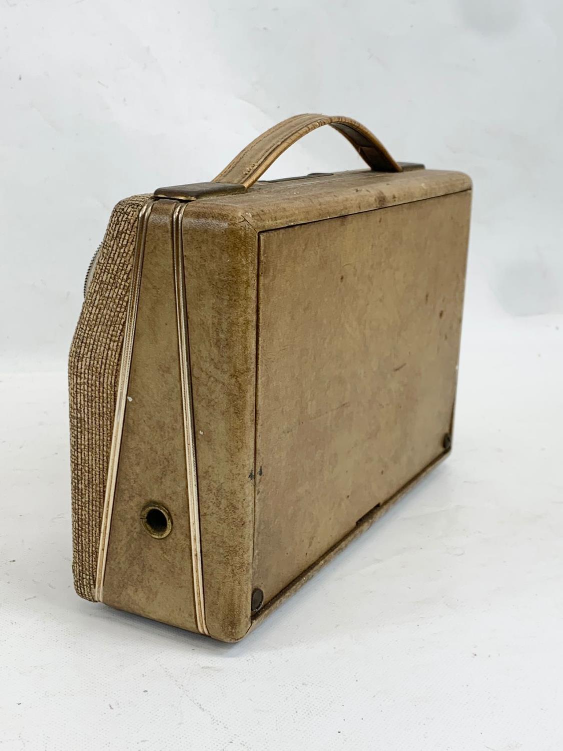 Bid Now: A vintage GEC Transistor Radio. 28 x 21cm - January 2, 0123 6: ...