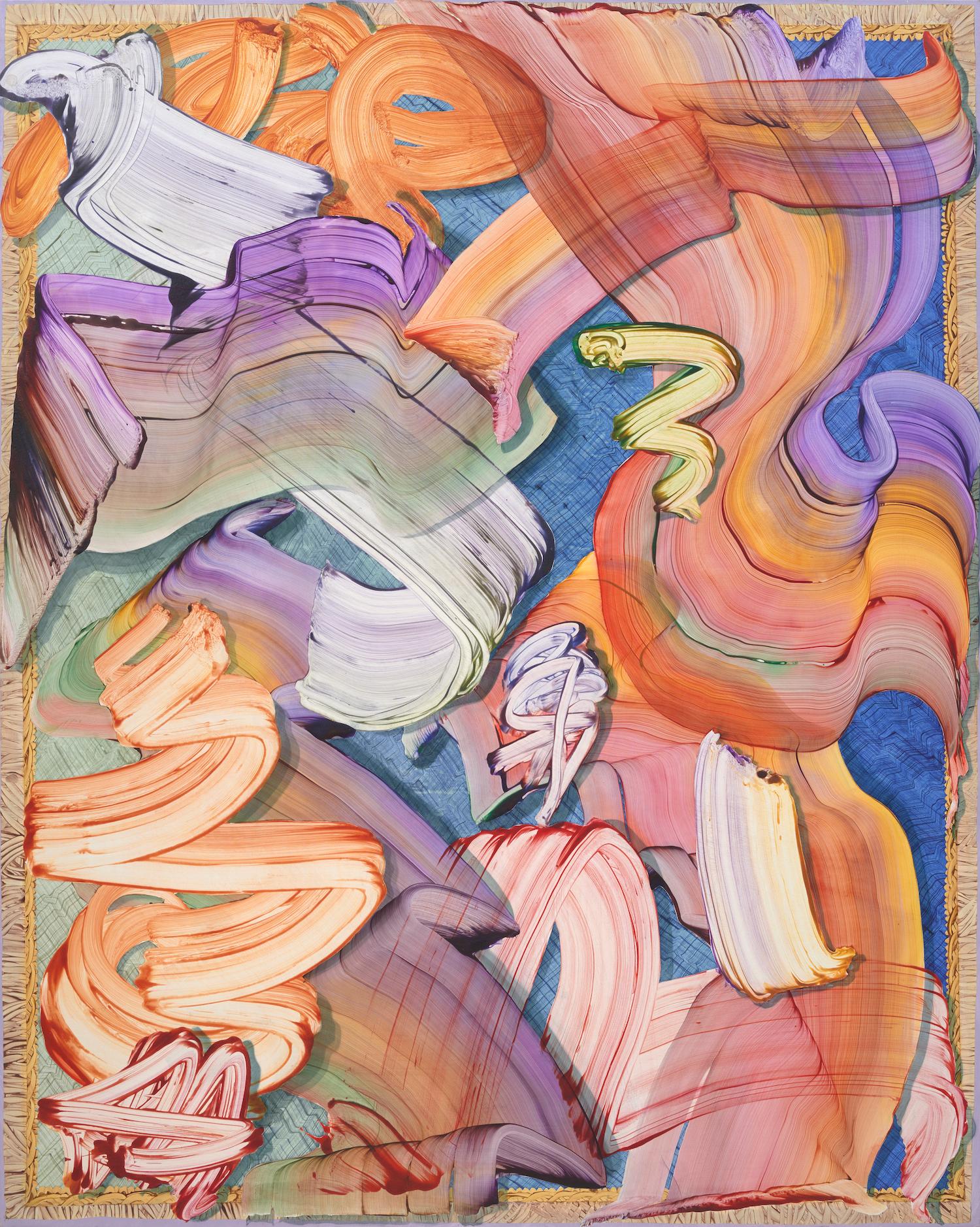 Lot - GREGORY HODGE (born 1982) Ocean Town 2021 synthetic polymer paint ...