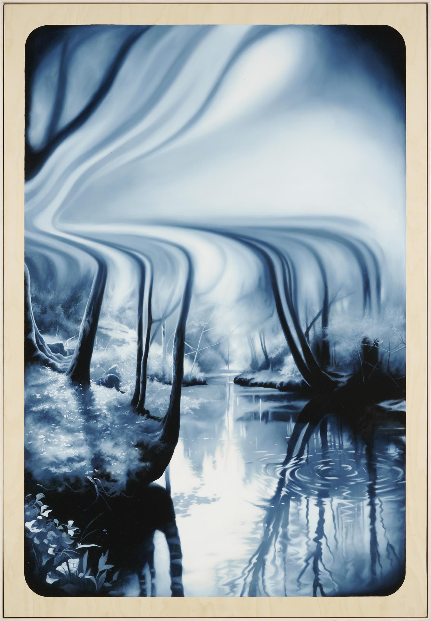 Lot - § MICHAEL PECK (born 1977) A Memory of Place 2014 oil on birch ...