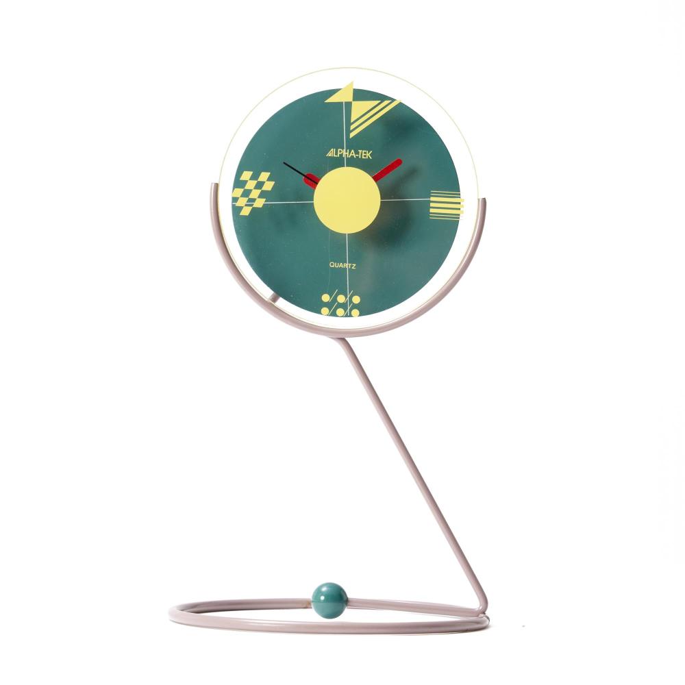 Sold at Auction: ALPHA TEK POST MODERN CLOCK