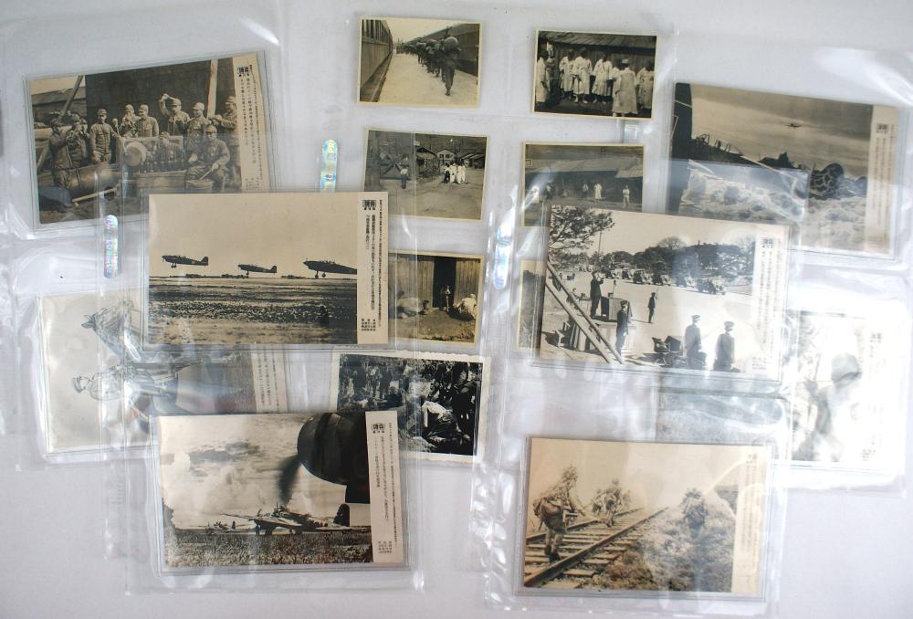 Sold at Auction: 8 Japanese WWII photo postcards and photos
