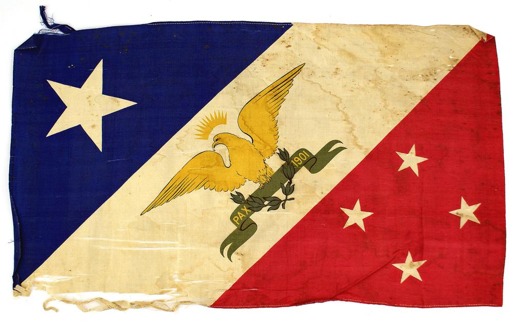 At Auction: Official flag of the 1901 Pan American Exposition